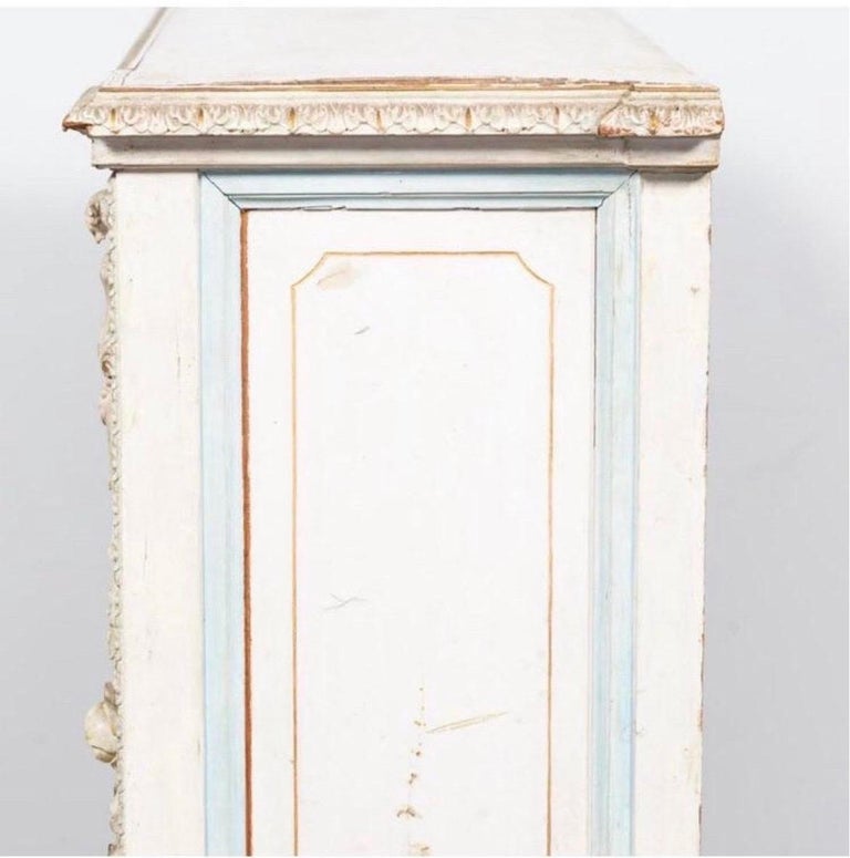 19th Century Francesco Somasca Italian Carved Baroque Style Bookcase ...