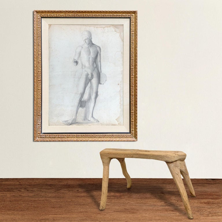 19th Century French Academic Figure Drawing at 1stDibs