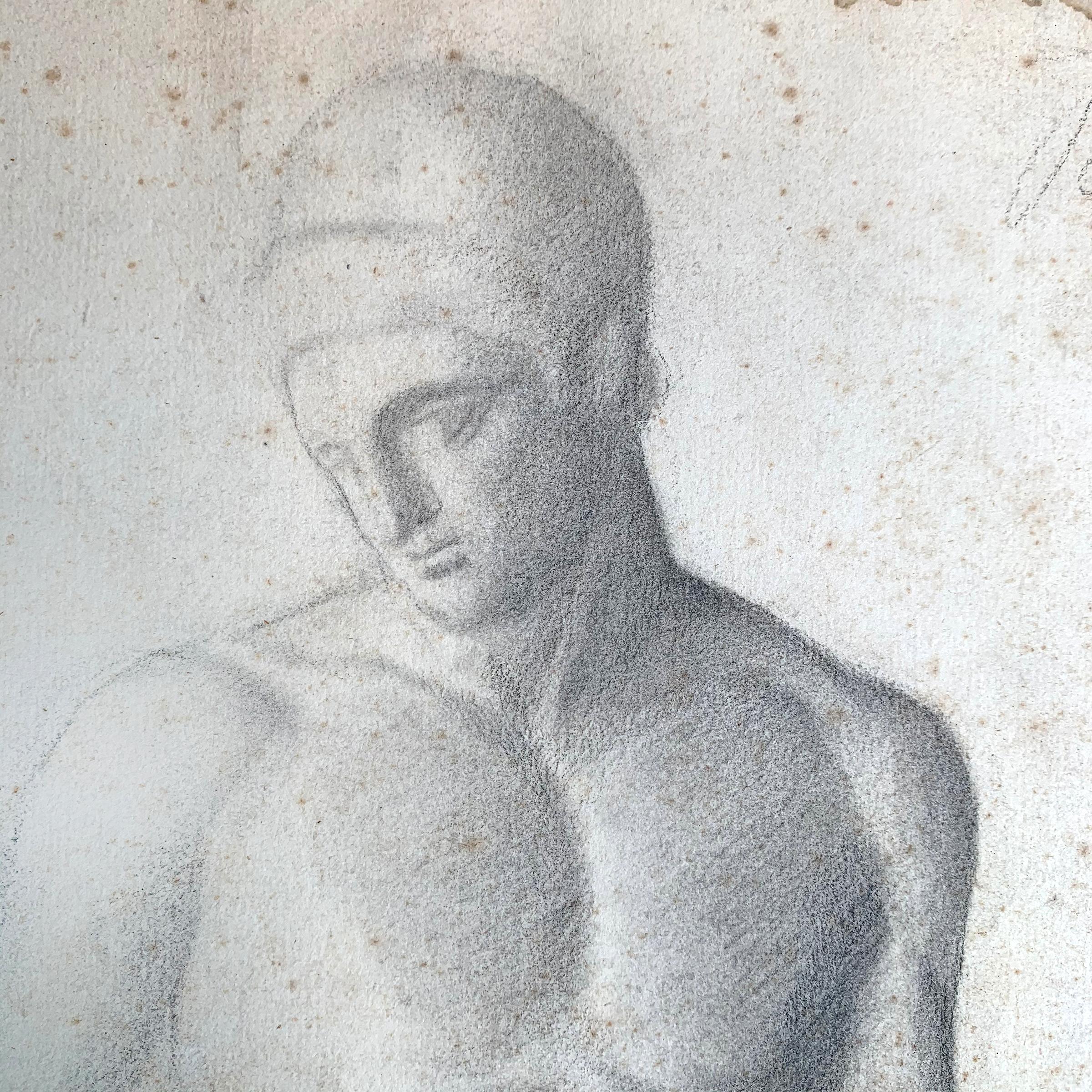 19th Century French Academic Figure Drawing at 1stDibs | french ...