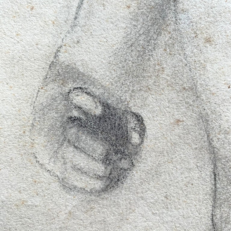 19th Century French Academic Figure Drawing at 1stDibs