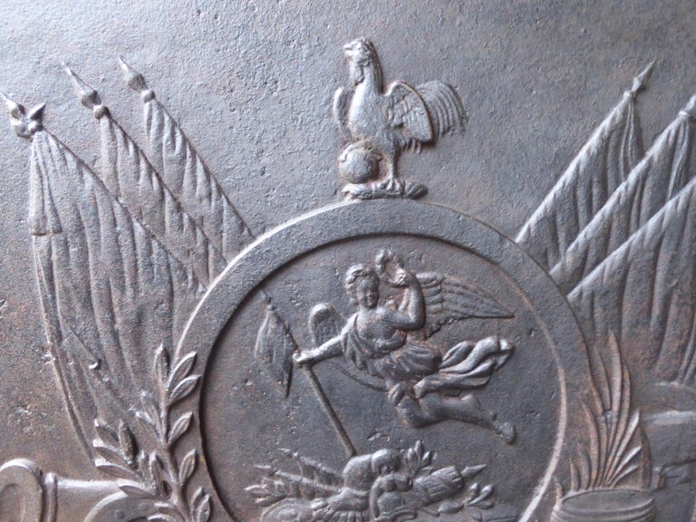 19th Century French 'Allegory of France' Fireback at 1stDibs