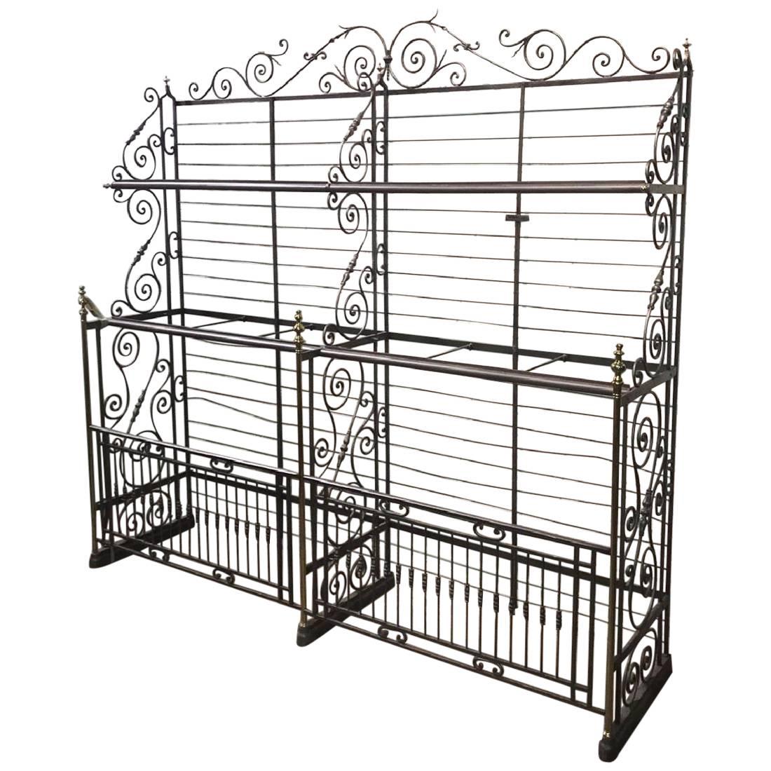 French Iron Bakers Rack - 13 For Sale on 1stDibs | cast iron bakers ...