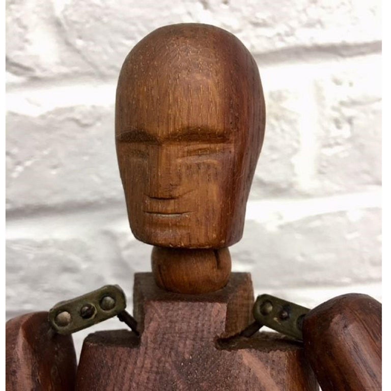 19th Century, French Articulated Wooden Artists Lay Figure, Mannequin ...
