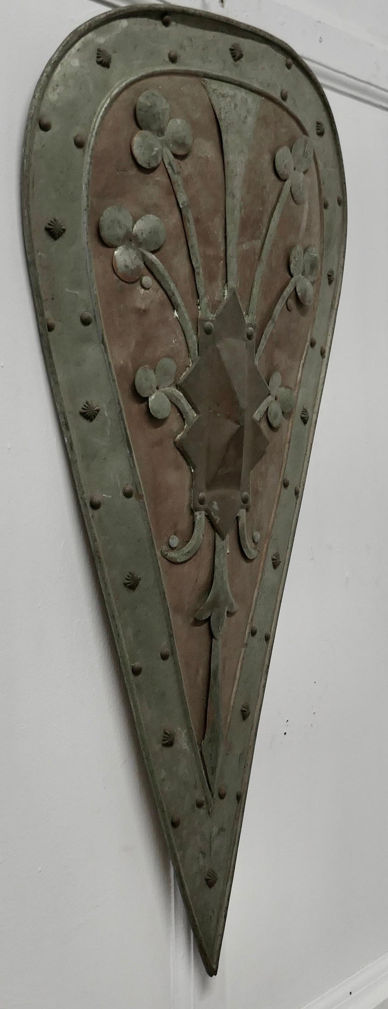 19th Century French Arts and Crafts Handmade Kite Shield For Sale at ...