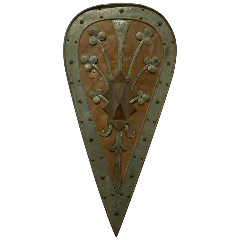 19th Century French Arts and Crafts Handmade Kite Shield For Sale at ...