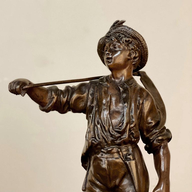 19th Century French Belle Epoque Statue by Victor Rousseau For Sale at ...