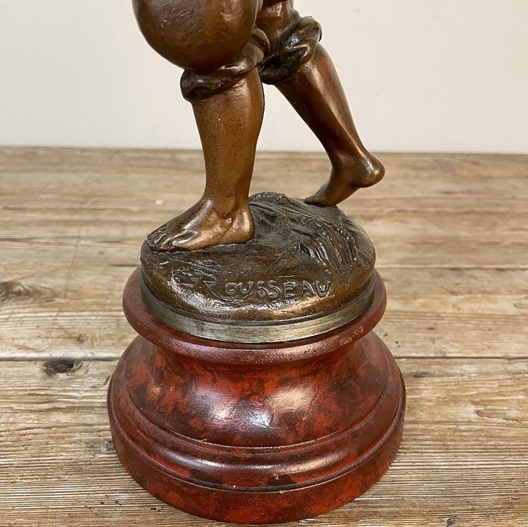19th Century French Belle Epoque Statue by Victor Rousseau For Sale at ...