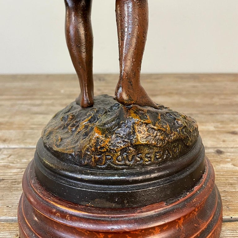 19th Century French Belle Epoque Statue by Victor Rousseau For Sale at ...