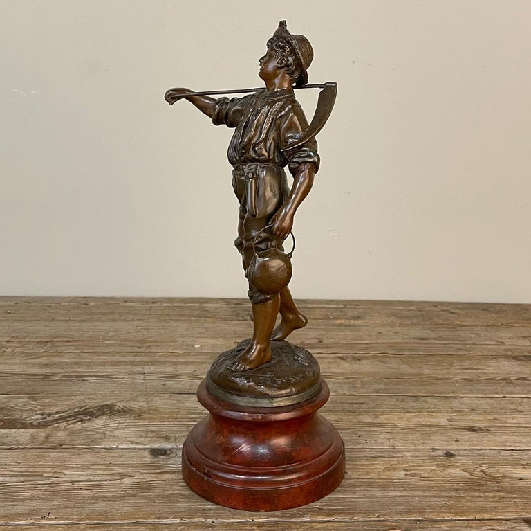 19th Century French Belle Epoque Statue by Victor Rousseau For Sale at ...