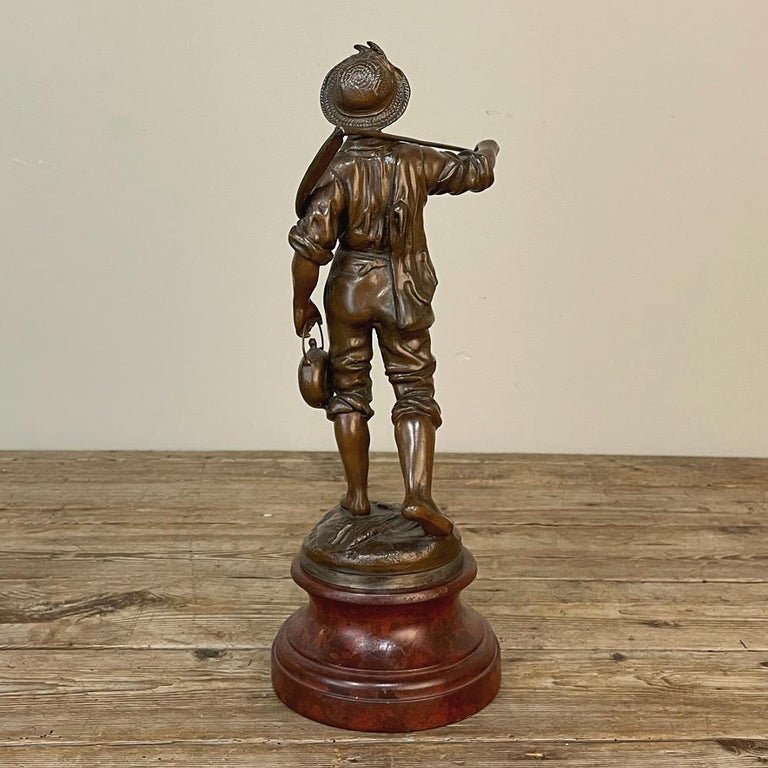19th Century French Belle Epoque Statue by Victor Rousseau For Sale at ...