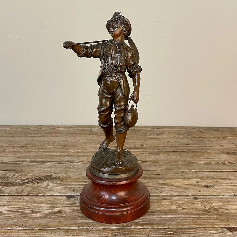 19th Century French Belle Epoque Statue by Victor Rousseau For Sale at ...