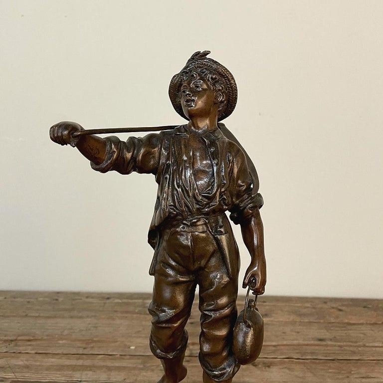 19th Century French Belle Epoque Statue by Victor Rousseau For Sale at ...