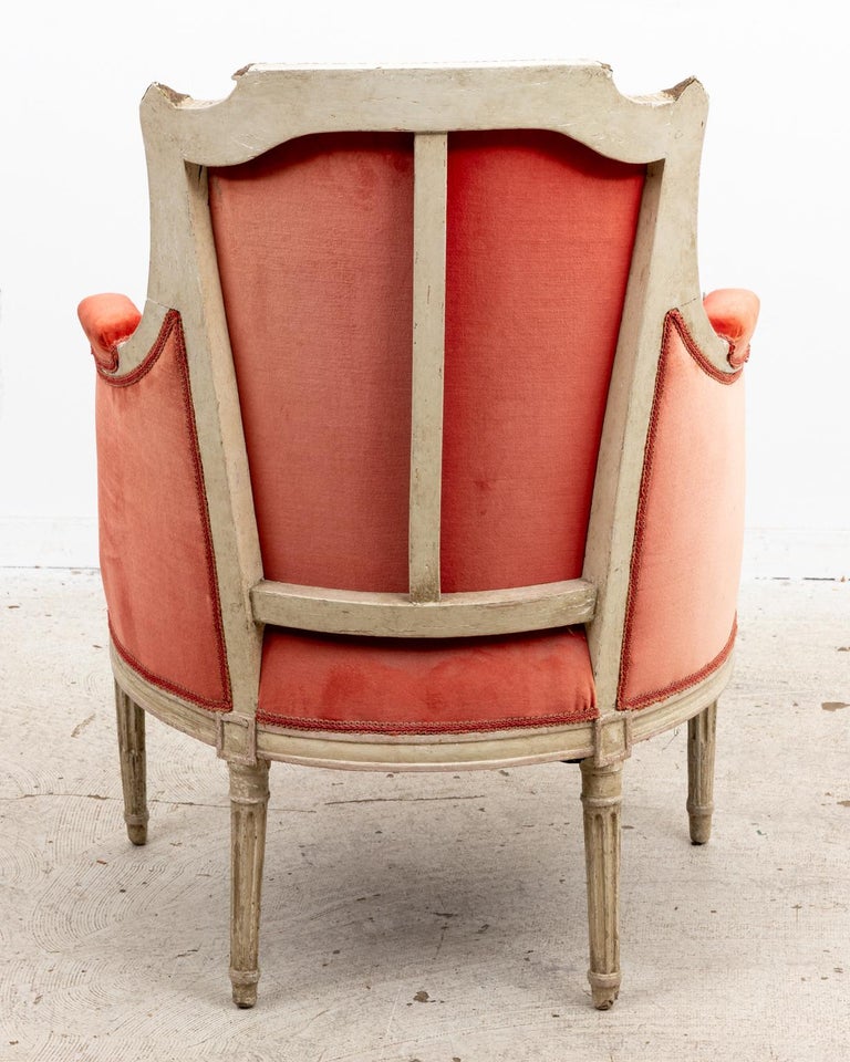 19th Century French Bergere Chair For Sale at 1stDibs