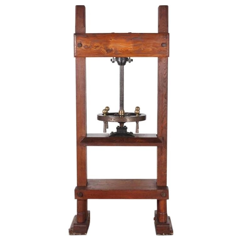 19th Century French Book Press at 1stDibs
