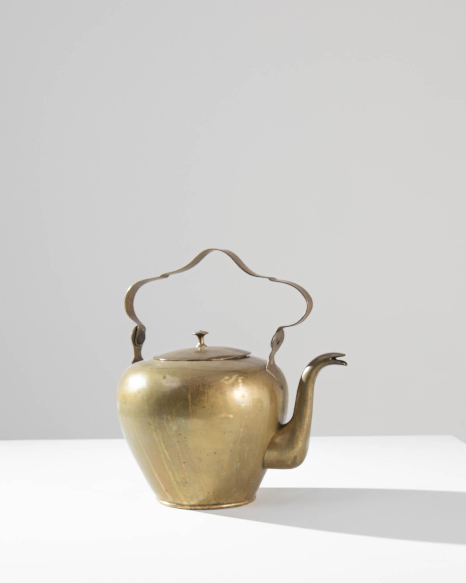 19th Century French Brass Kettle at 1stDibs