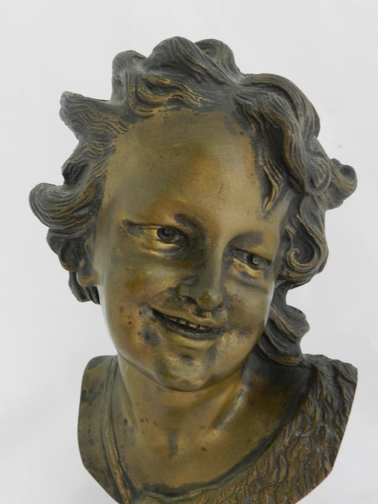 19th Century French Bronze Bust Statue For Sale at 1stDibs | bronze ...