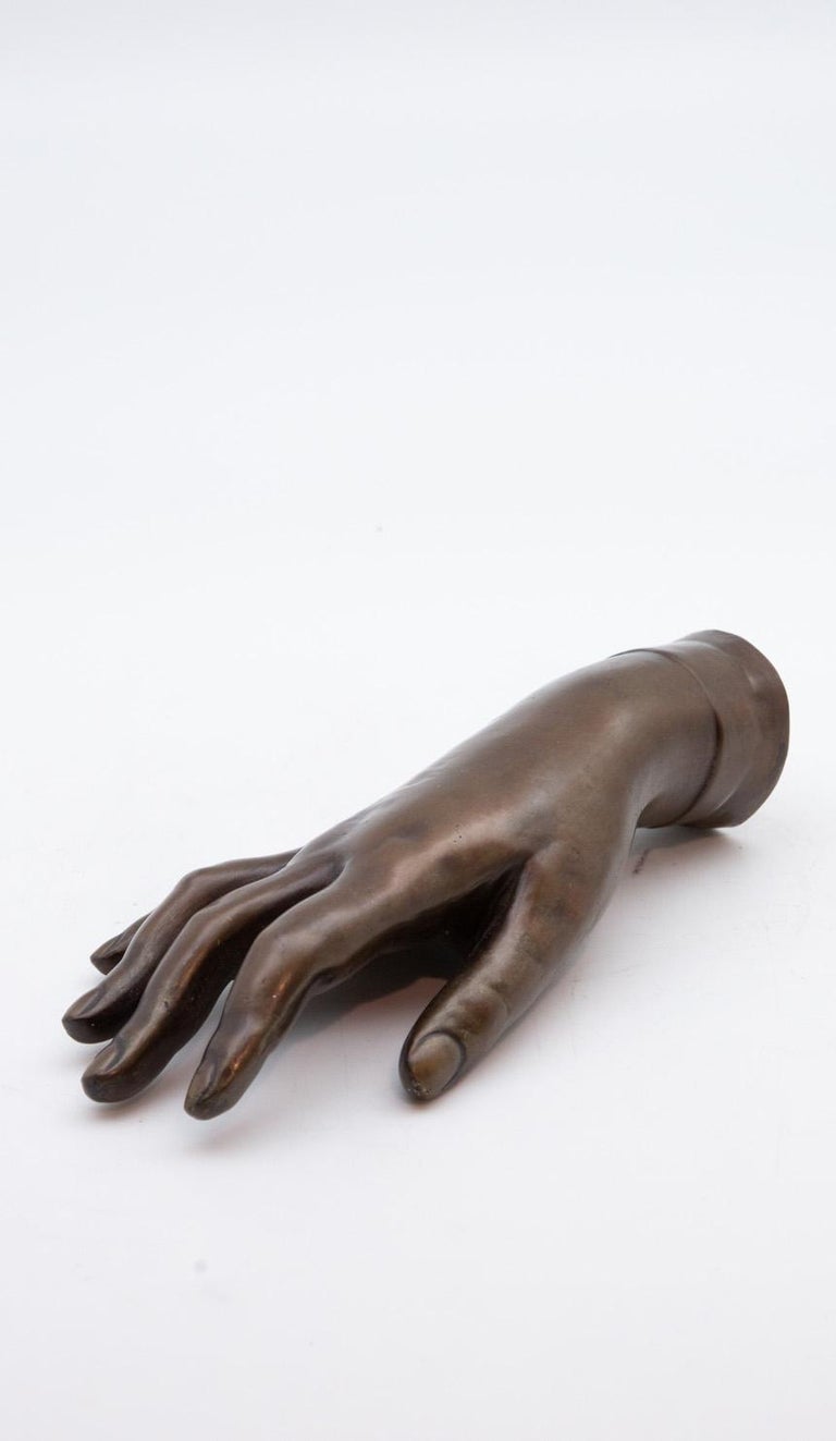 19th Century French Bronze Hand at 1stDibs