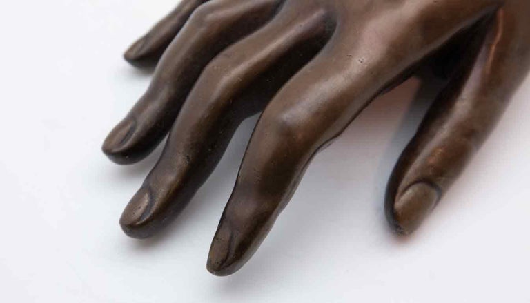 19th Century French Bronze Hand at 1stDibs