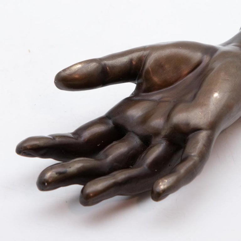 19th Century French Bronze Hand at 1stDibs