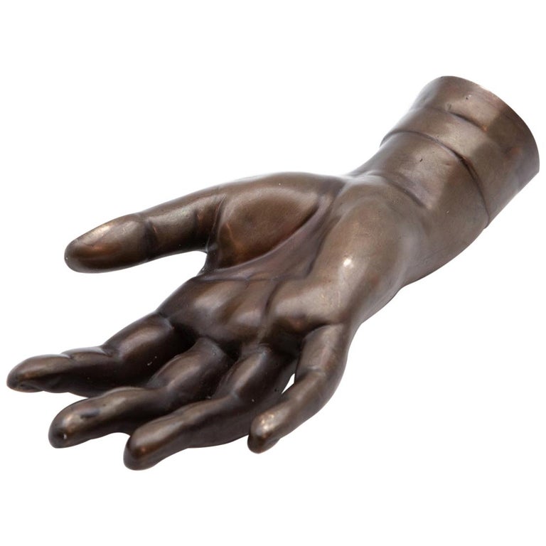 19th Century French Bronze Hand at 1stDibs