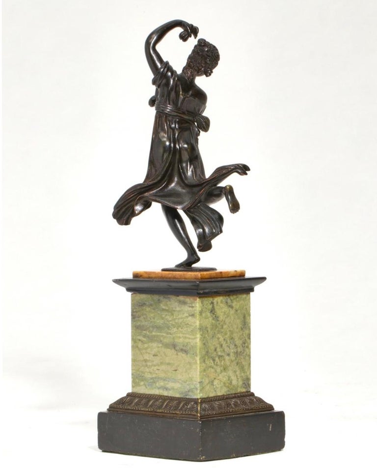 19th Century French Bronze of a Castanets Dancer For Sale at 1stDibs