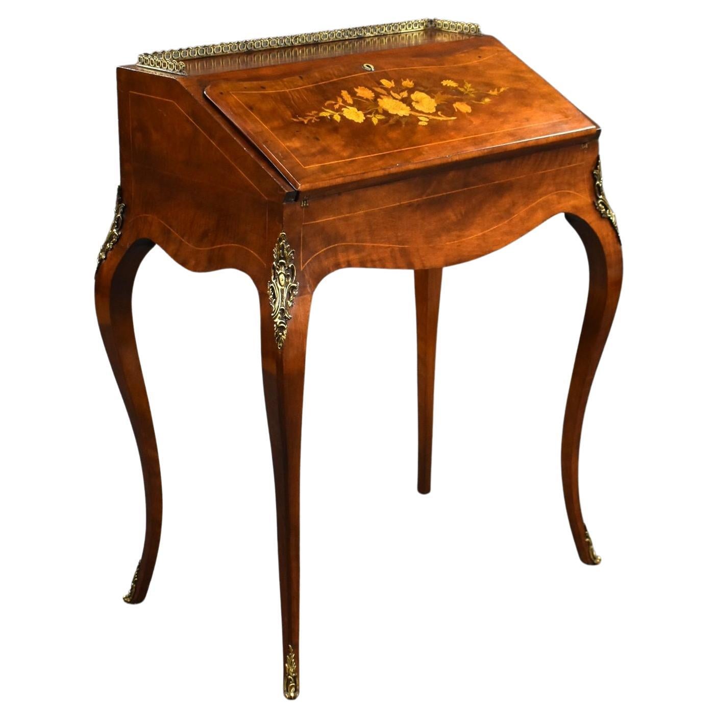 19th Century French Bureau de Dame Writing Desk For Sale at 1stDibs ...
