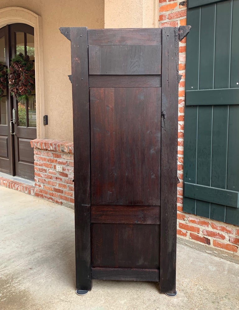 19th Century French Carved Oak Renaissance Altar Throne Chair Bench ...