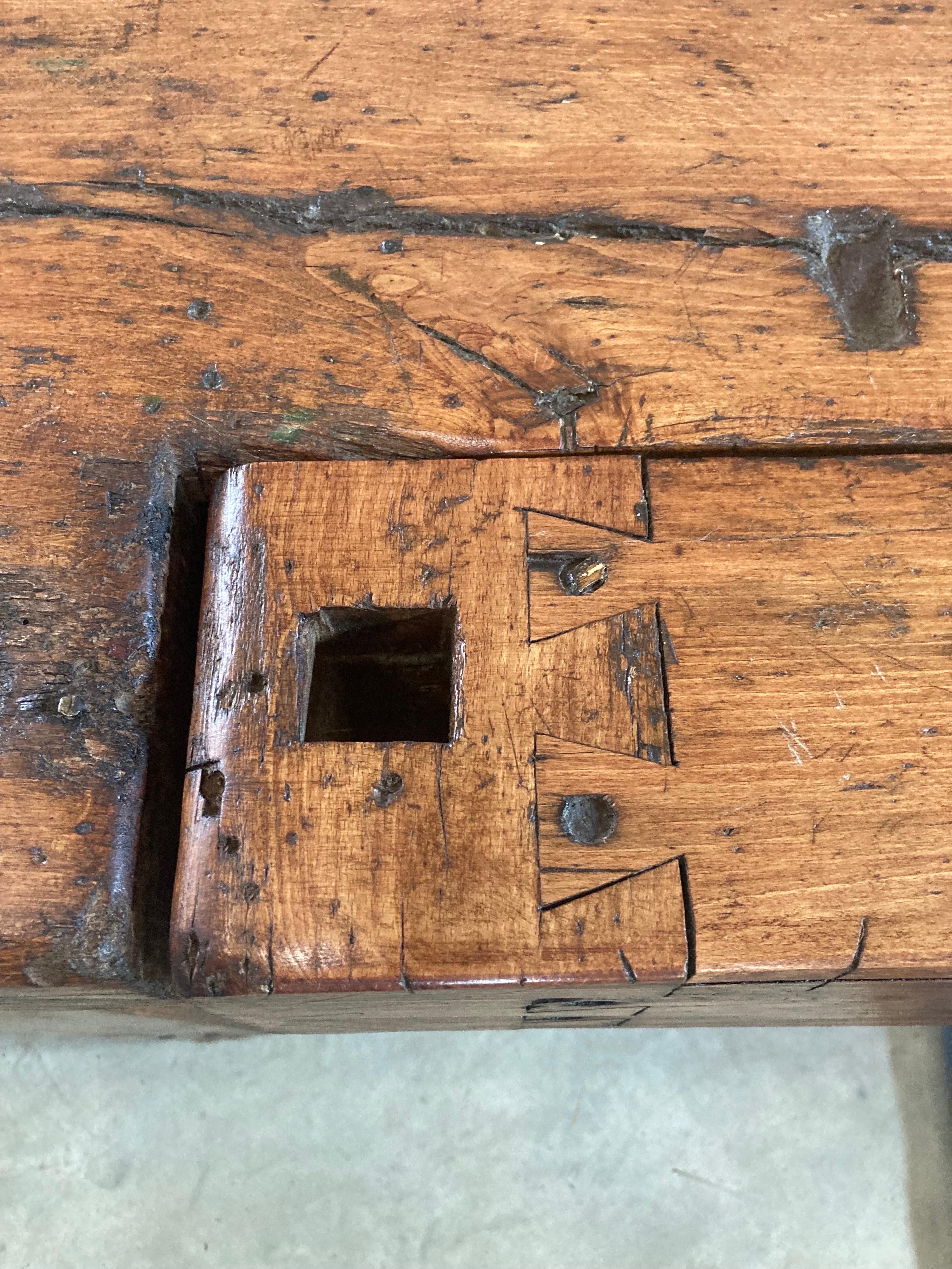 19th Century, French, Cherry Workbench at 1stDibs