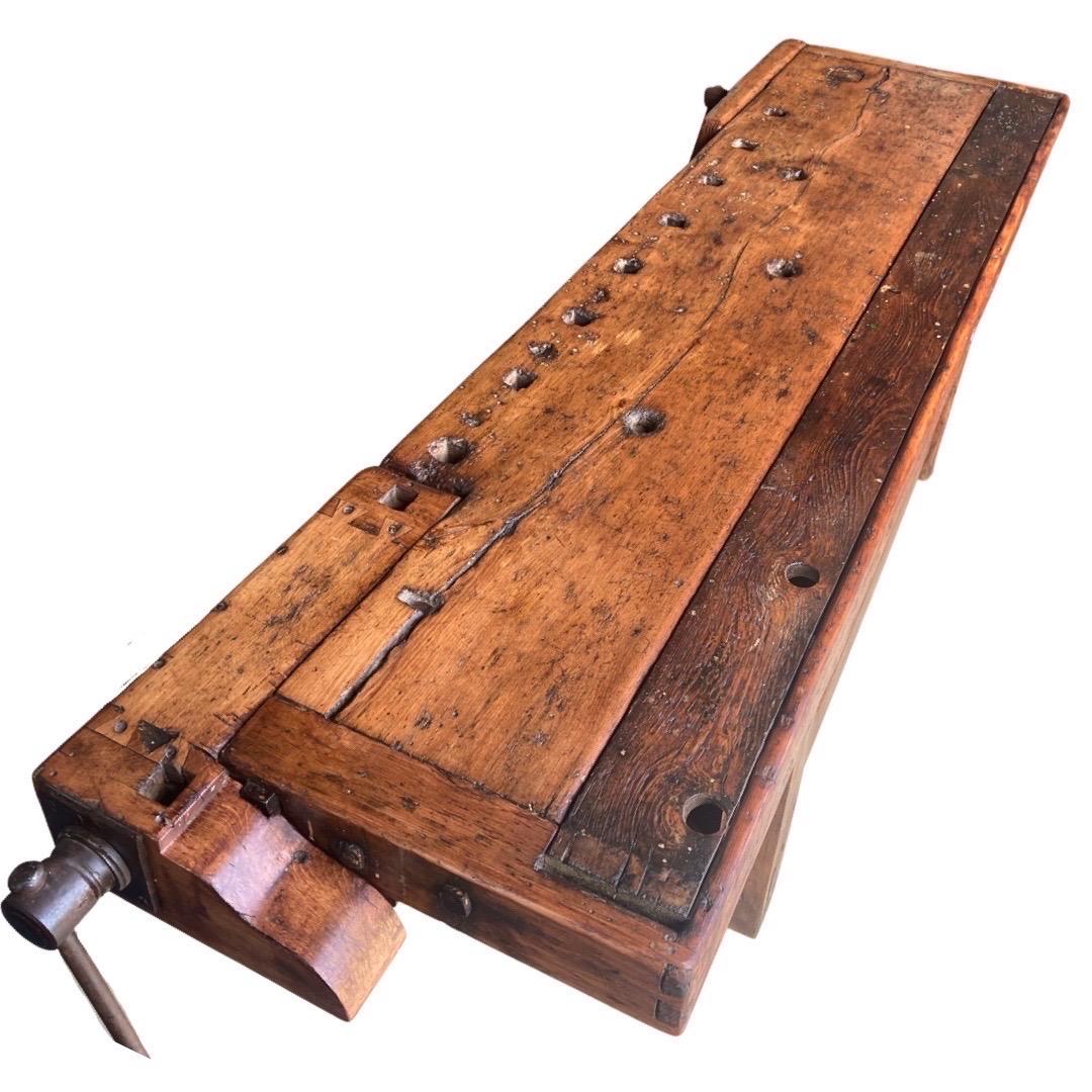 19th Century, French, Cherry Workbench at 1stDibs
