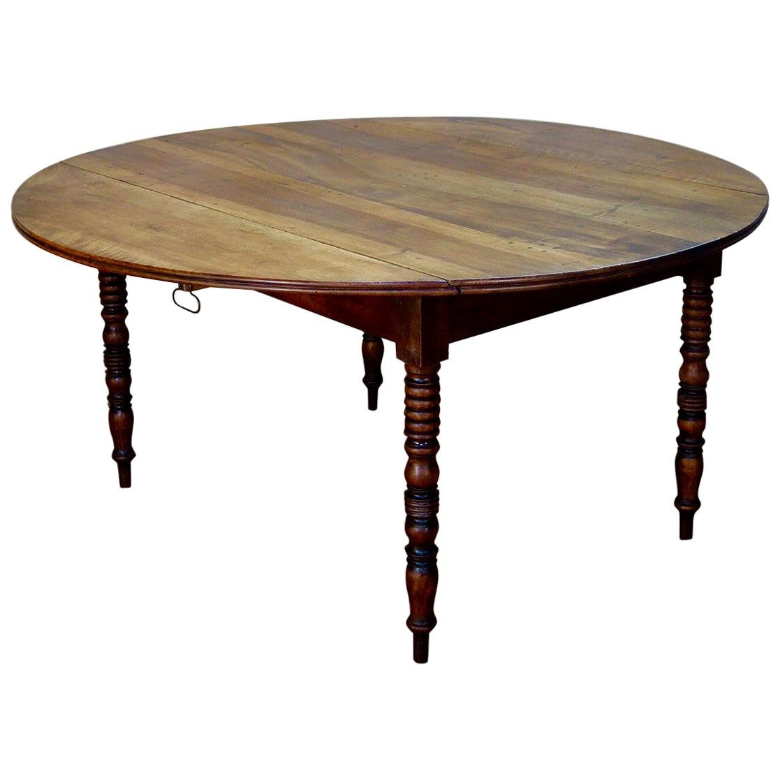 Mid-Century Modern Drop-Leaf Table at 1stDibs