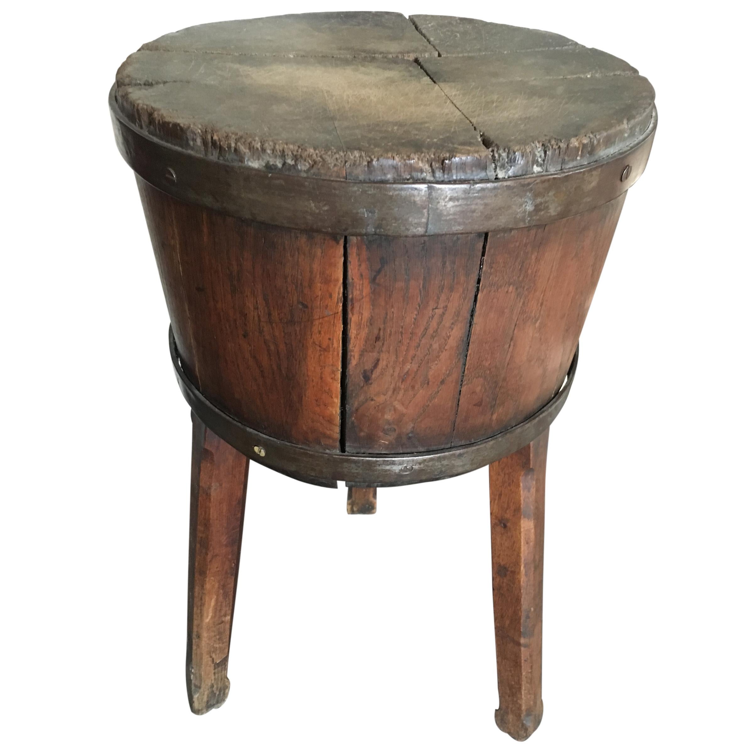 19th Century French Chopping Block at 1stDibs