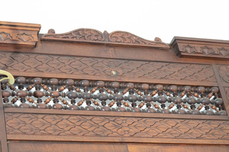 19th Century French Colonial Moorish Style Hall Tree For Sale at 1stDibs