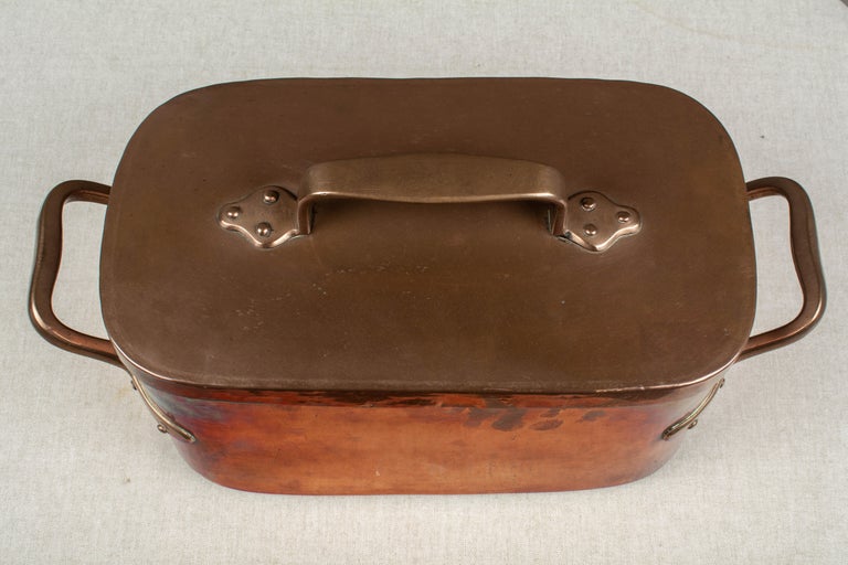 19th Century French Copper Daubiere or Braiser Pot at 1stDibs
