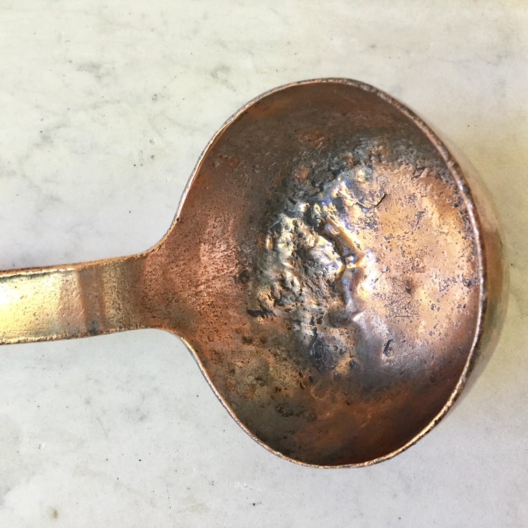 19th Century French Copper Ladle Dehillerin Paris For Sale at 1stDibs