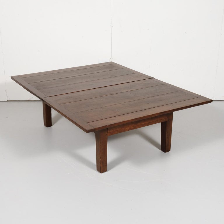 19th Century French Country Draw Leaf Table Base of Coffee Table at ...