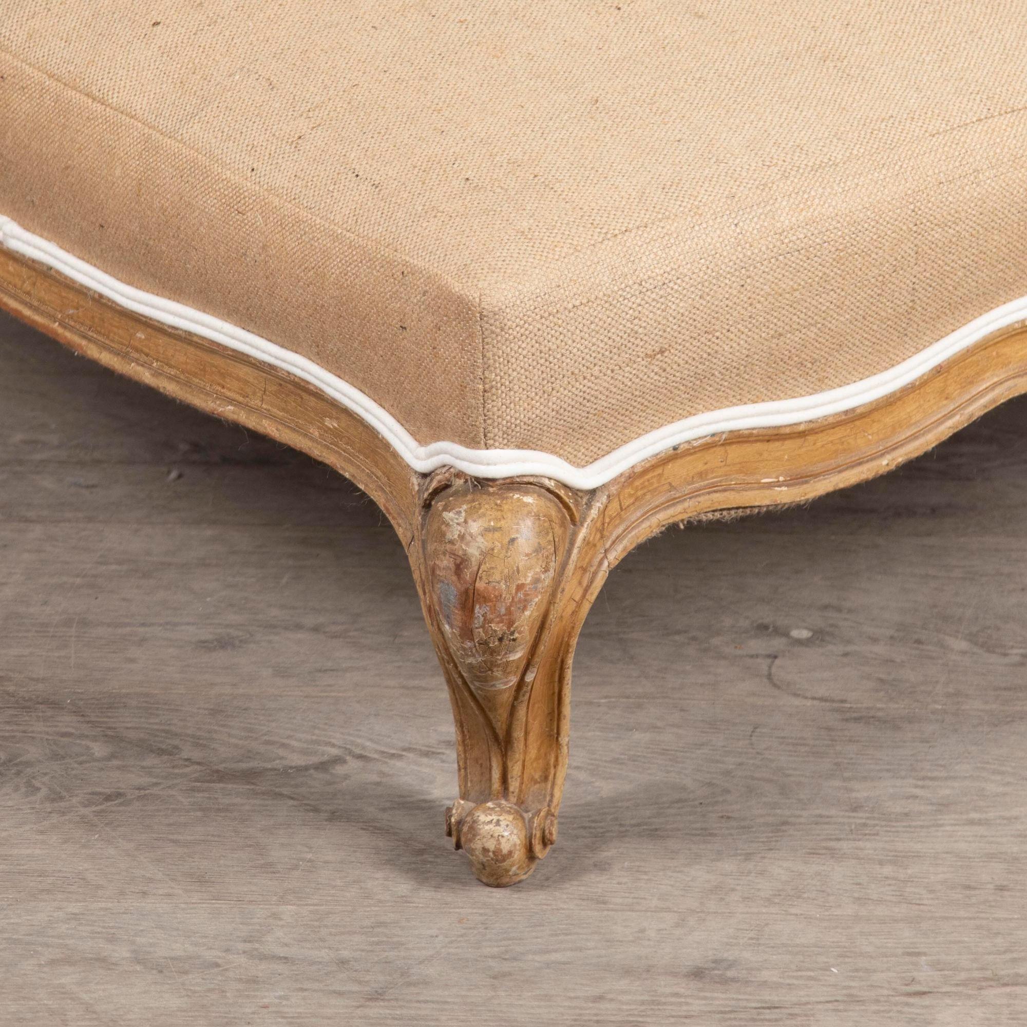 19th Century French Country House Foot Stool For Sale at 1stDibs