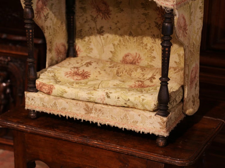 19th Century French Directoire Carved Oak Four-Post Dog House and ...