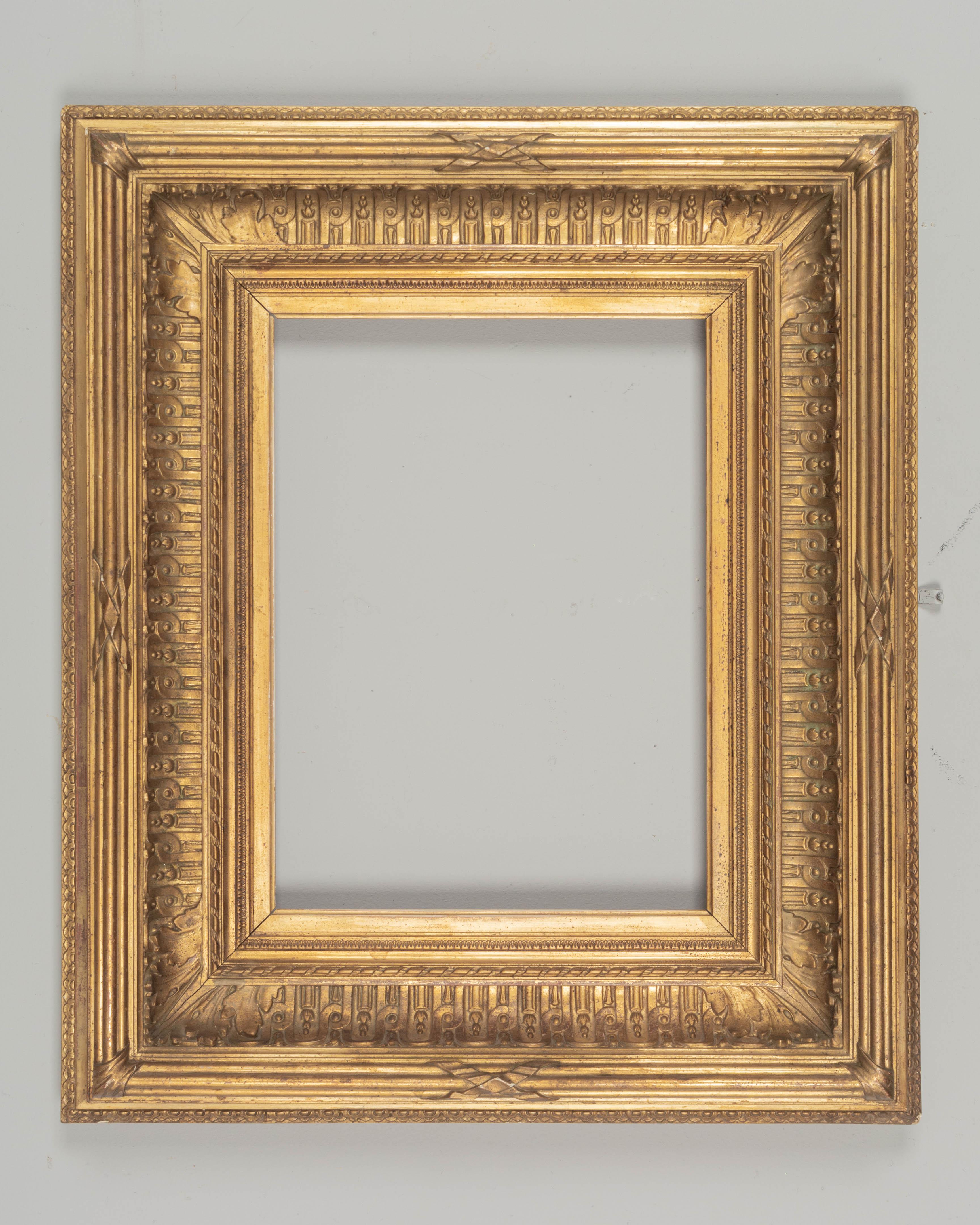 19th Century French Directoire Giltwood Frame at 1stDibs