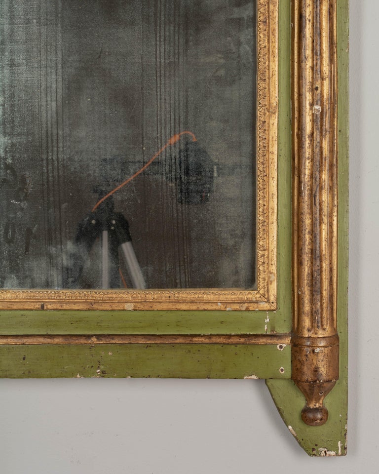19th Century, French, Directoire Parcel Gilt Mirror For Sale at 1stDibs