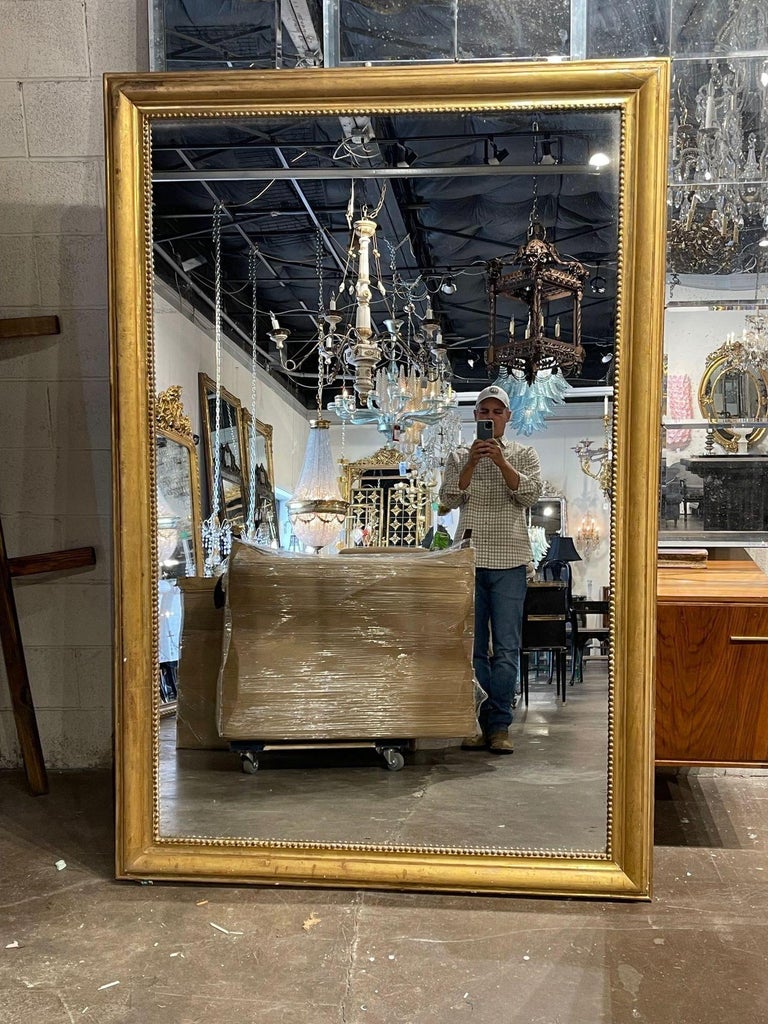 19th Century French Directoire Style Mirror For Sale at 1stDibs