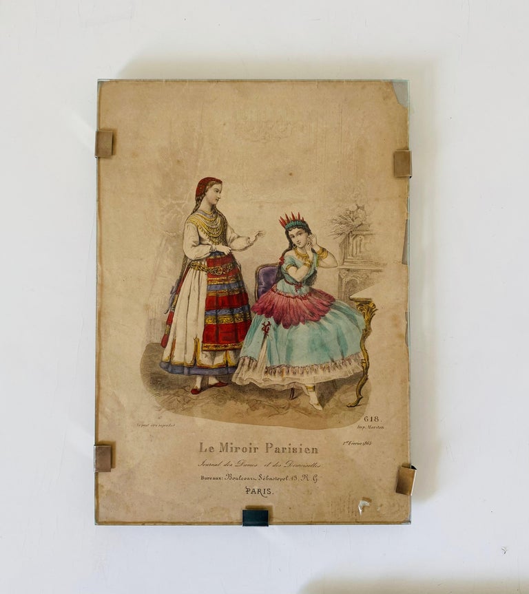 19th Century French Drawings, Set of Three For Sale at 1stDibs
