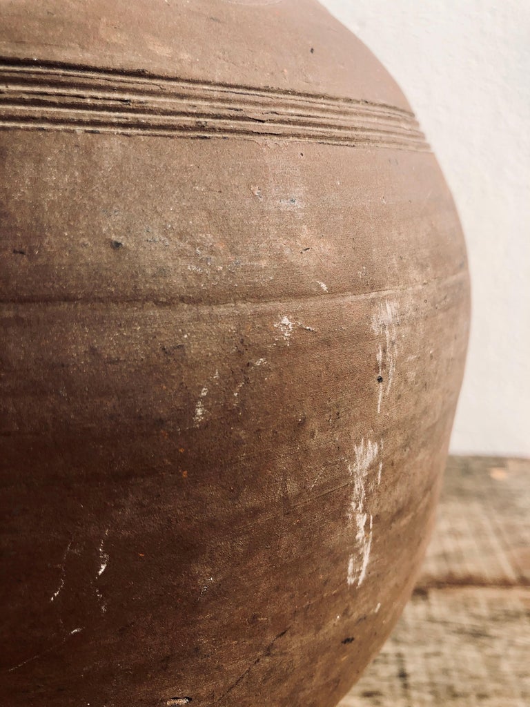 19th Century French Earthenware Pot, Antique European Pottery For Sale ...