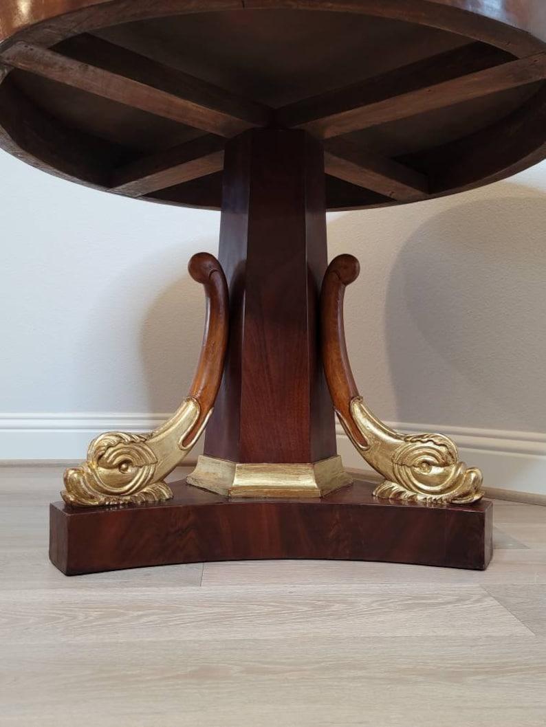 19th Century French Empire Grand Tour Specimen Games Table at 1stDibs