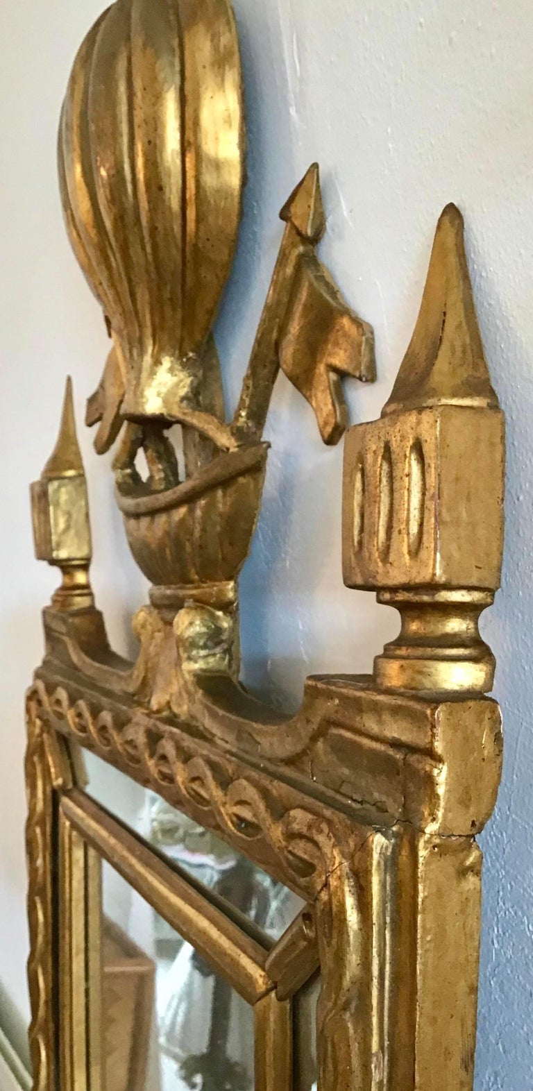 19th Century French Empire Mirror For Sale at 1stDibs