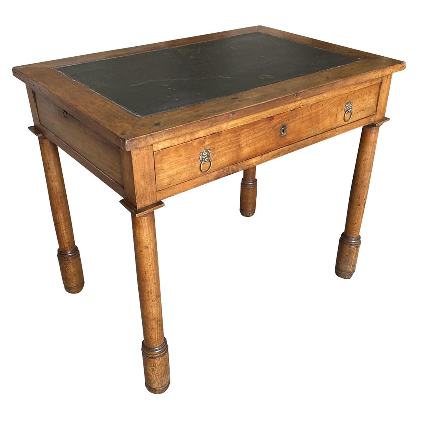 French Antique Louis Philippe Period "Draper Table" at 1stDibs