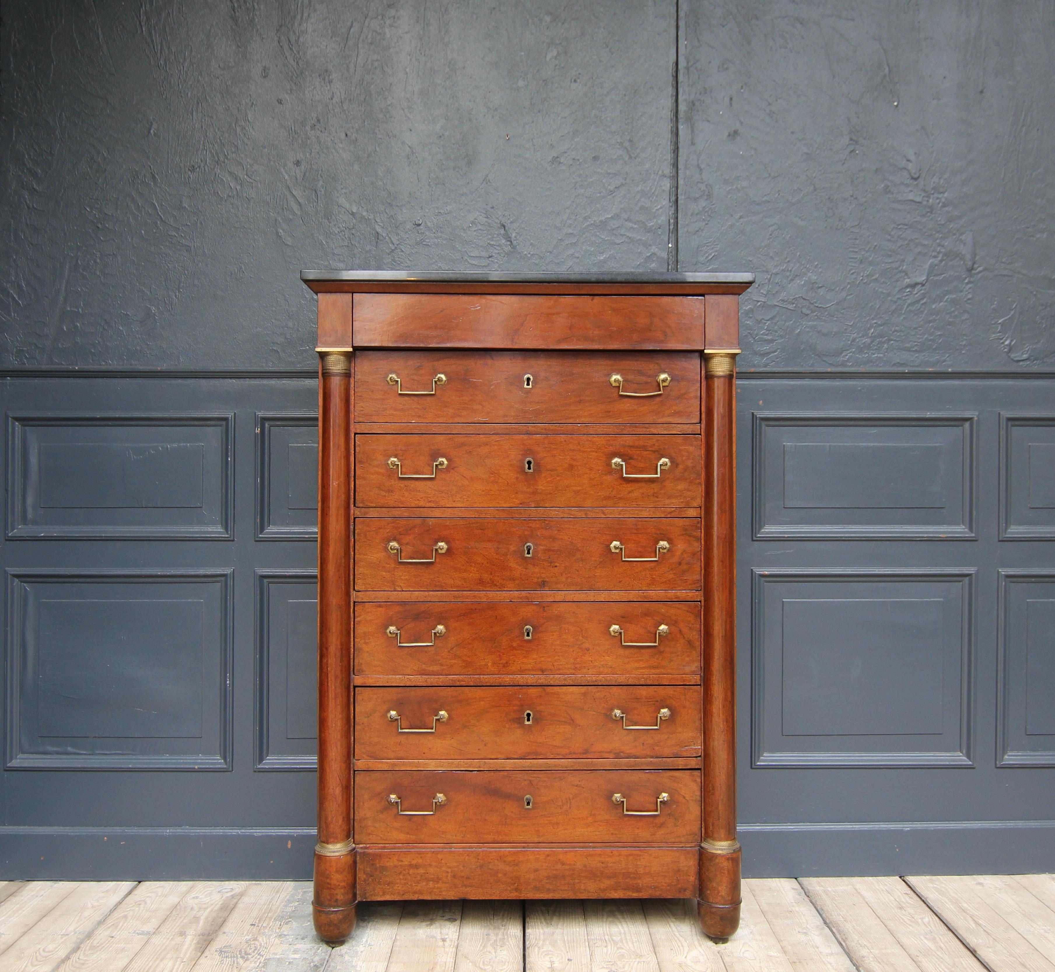 19th Century French Empire Semainier Chest of Drawers at 1stDibs