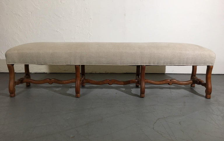 19th Century Louis XIV Style Extra Long Bench at 1stDibs