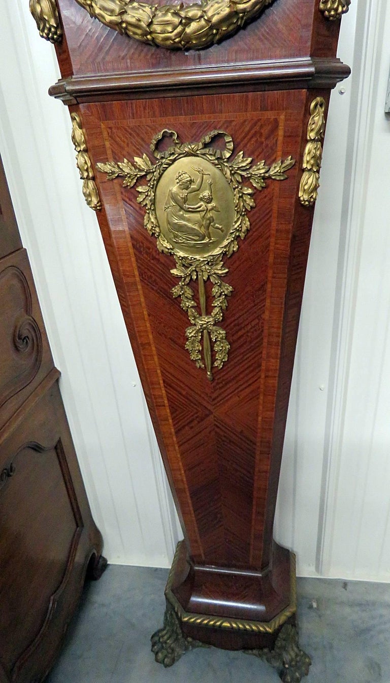 19th Century French Figural Clock in the Manner of Paul Sormani at 1stDibs