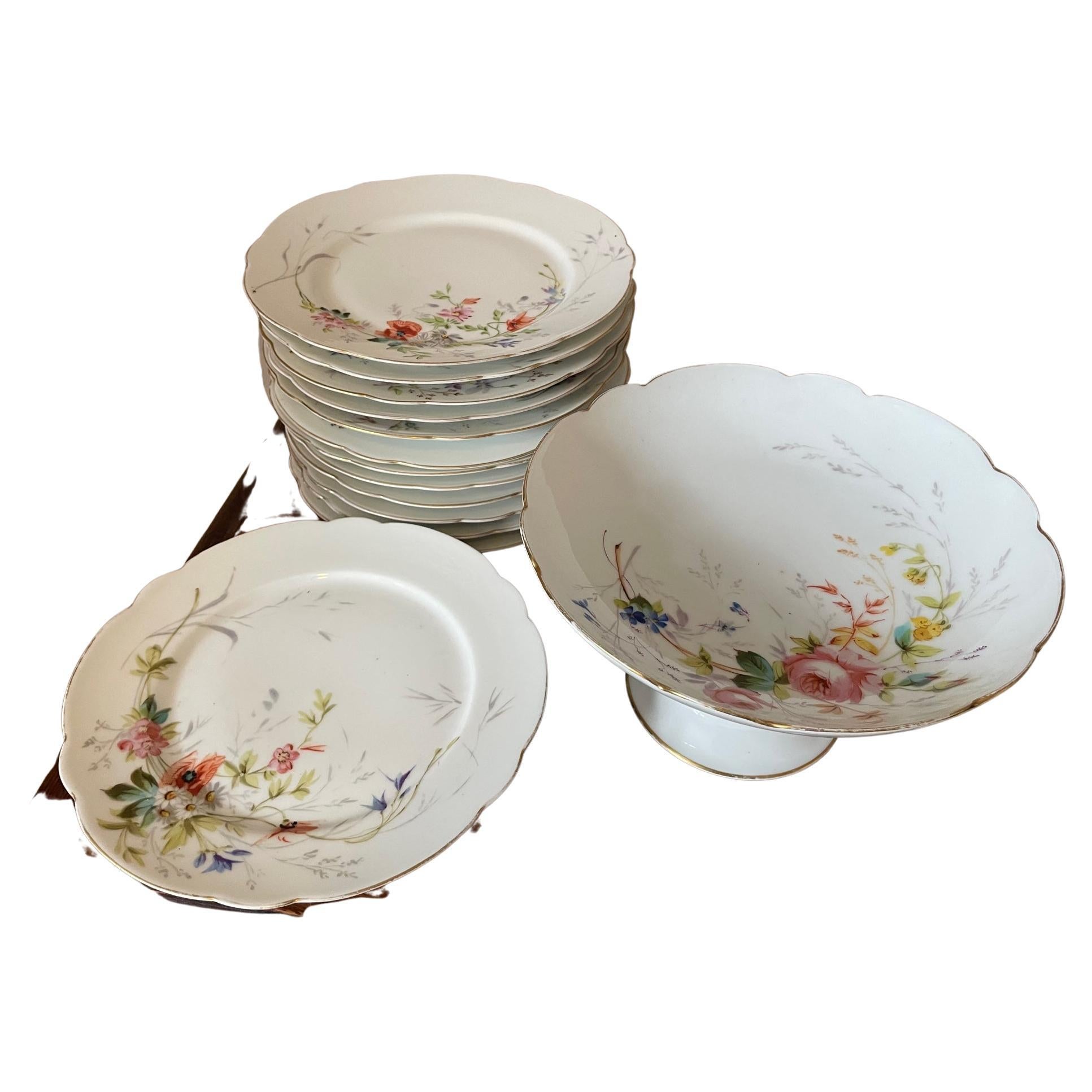 Antique French Early 19th Century Sèvres Plate, circa 1820-1830 For ...