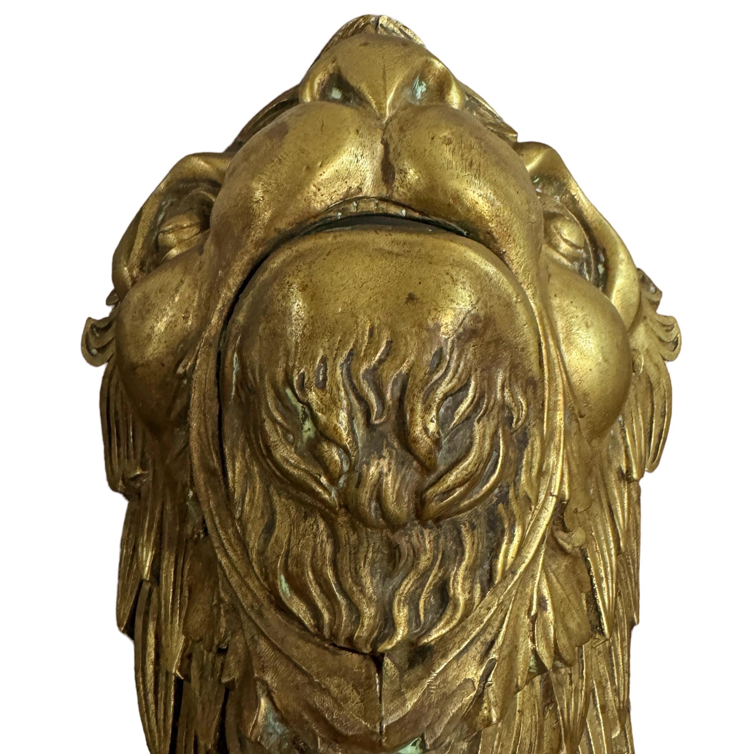 19th Century French Gilt Bronze Billiard Table Ball Return For Sale at ...